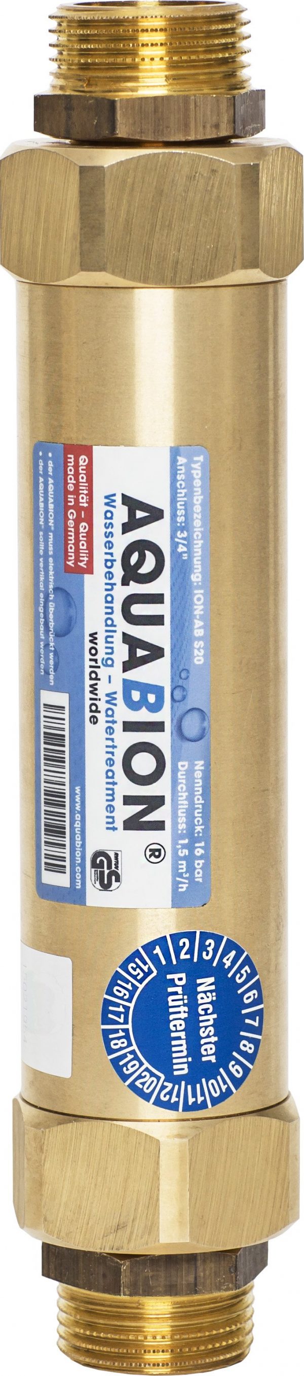 Avec AQUABION le calcaire devient poudreux – Plomberie Cyril GARIN